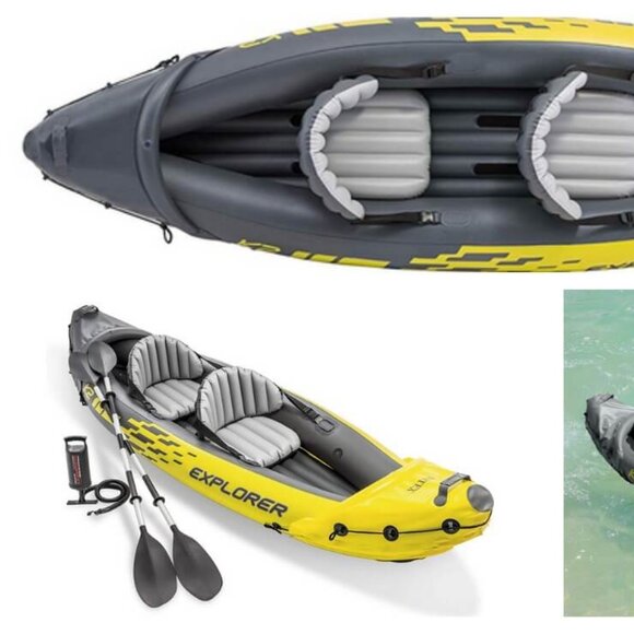INTEX | Other | Intex Explorer K2 Inflatable Kayak 2 Person | Poshmark